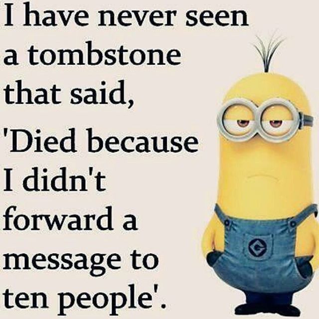 Didn't Forward A Message To Ten People Pictures, Photos, and Images for ...