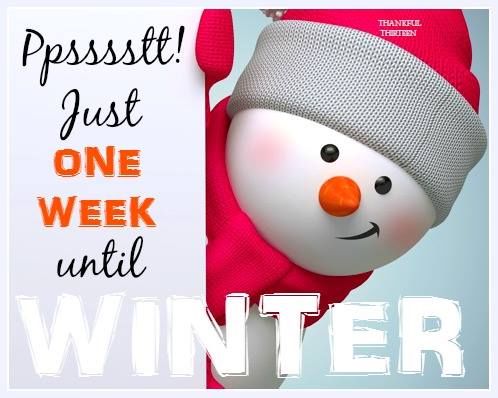 Only 1 Week Until Winter Pictures, Photos, and Images for Facebook ...