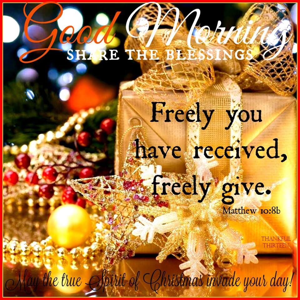 Good Morning Share The Blessings Pictures, Photos, and Images for ...