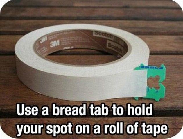 Use A Bread Tab To Hold Your Spot In Tape Pictures, Photos, and Images ...