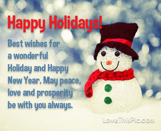 Happy Holidays Pictures, Photos, and Images for Facebook, Tumblr ...