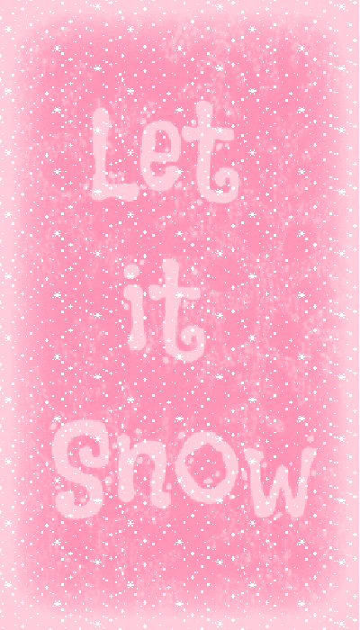Pink Snow Gif
