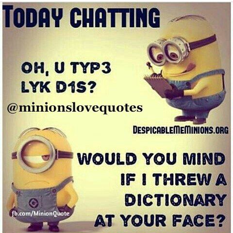 Minion Language Dictionary