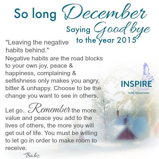 So Long December Saying Good Bye To The Year 2015 Pictures, Photos, and ...