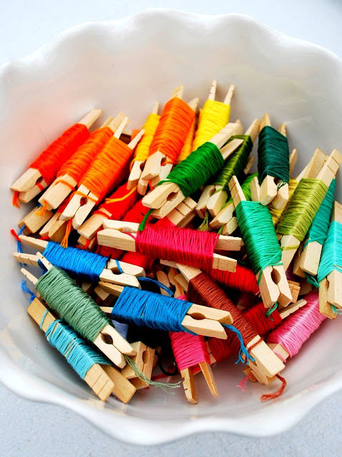 Organizing Embroidery Floss Pictures, Photos, and Images for Facebook ...