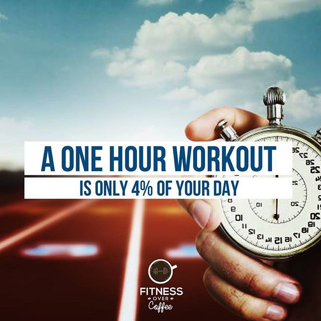One Hour Workout Is Only 4% Of Your Day Pictures, Photos, and Images ...