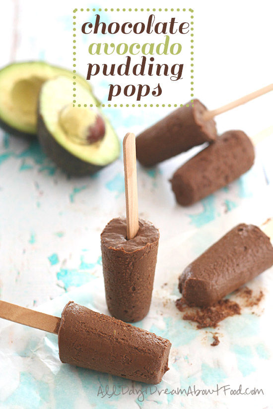Chocolate Avocado Pudding Pops Pictures, Photos, and Images for ...