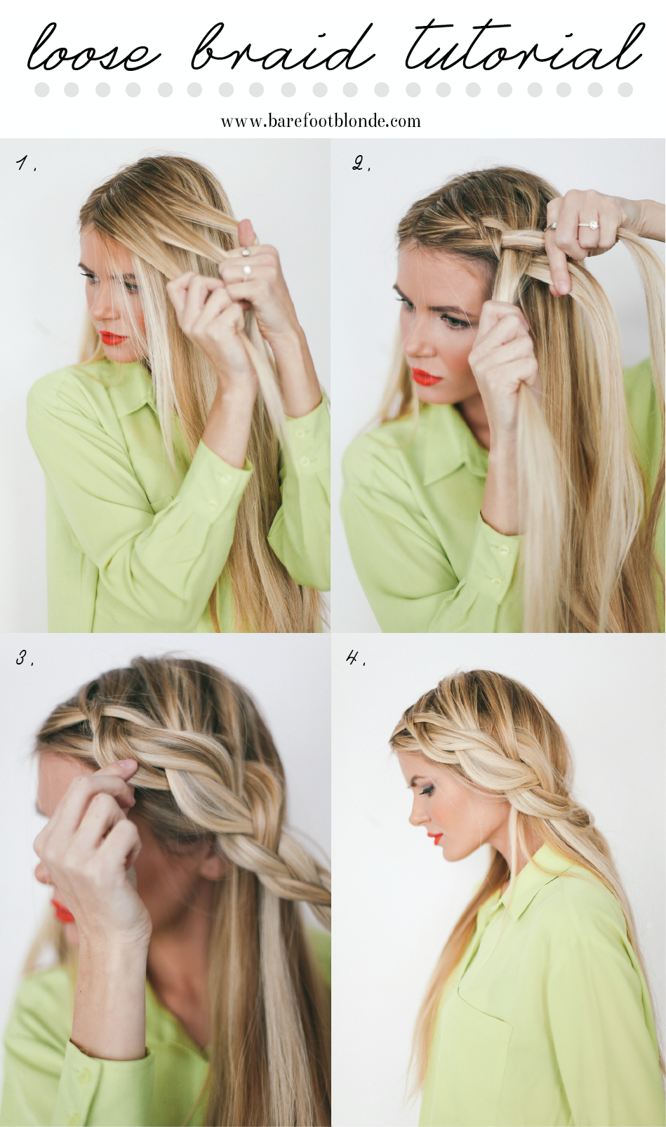 Loose Braid Tutorial Pictures, Photos, and Images for Facebook, Tumblr ...