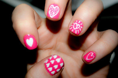 Cute Pink Doodle Nails Pictures, Photos, and Images for Facebook ...
