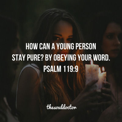 How Can A Young Person Stay Pure? By Obeying Your Word Pictures, Photos ...