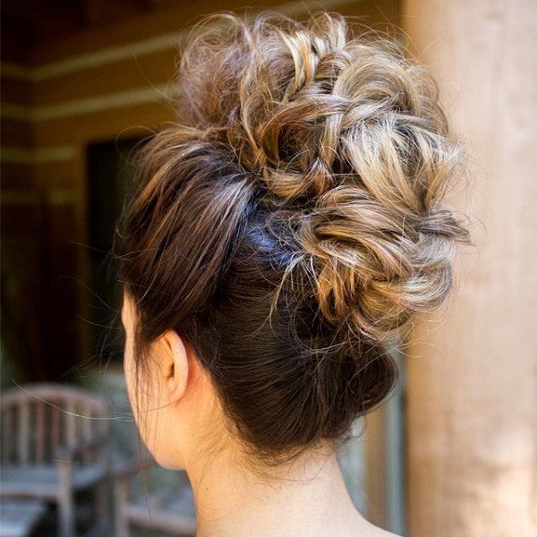 Pinned Up Blonde Braided Updo Pictures, Photos, and Images for Facebook ...