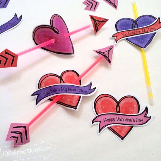 You Make My Heart Glow Stick Printables Pictures, Photos, and Images ...