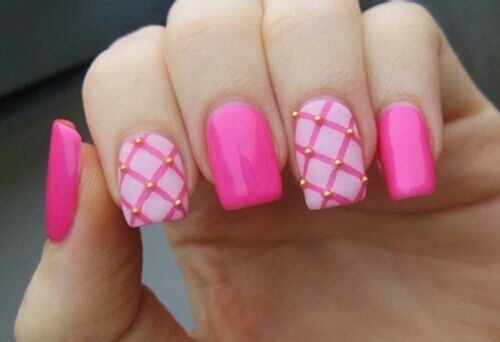 Beautiful Pink Print Nails Pictures, Photos, and Images for Facebook ...