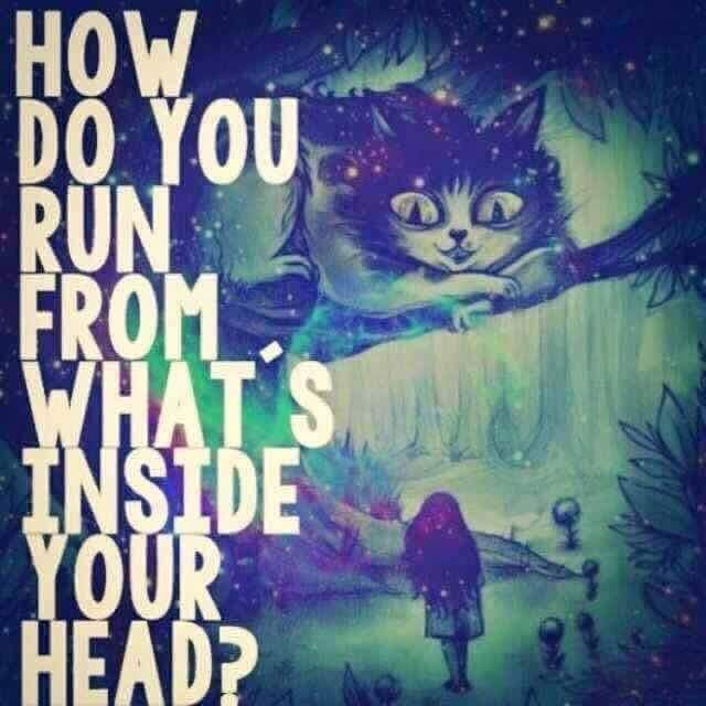 How Do You Run From Whats Inside Your Head? Pictures, Photos, and ...