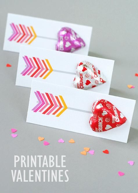 Printable Arrow Candy Valentines Pictures, Photos, and Images for ...