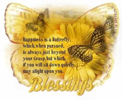 Happiness Is A Butterfly....Blessings Pictures, Photos, and Images for ...