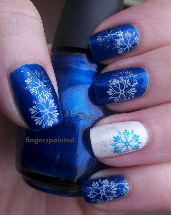 Icy Blue Nails Pictures, Photos, and Images for Facebook, Tumblr ...