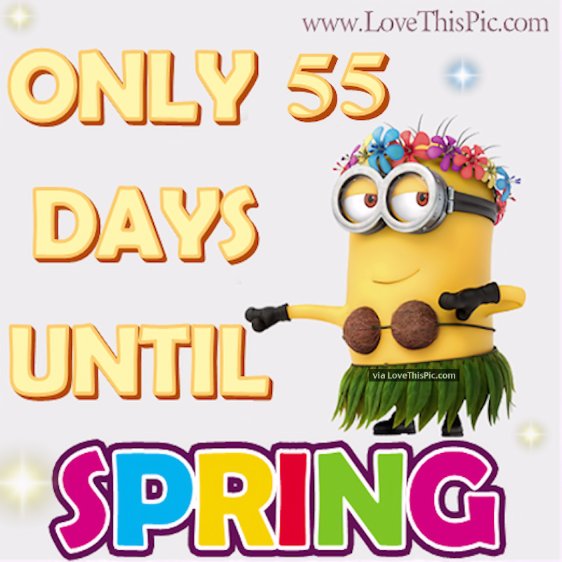 Only 55 Days Until Spring Pictures, Photos, and Images for Facebook ...