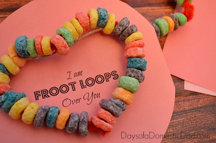 Valentine Day Froot Loop Craft For Toddlers Pictures, Photos, and ...
