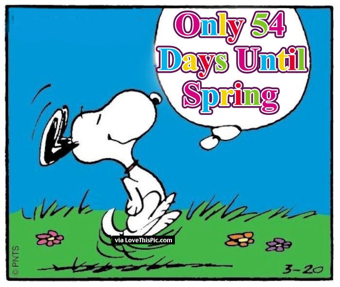 Only 54 Days Until Spring Pictures, Photos, and Images for Facebook ...