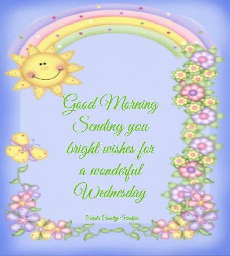 Good Morning Sending You Bright Wednesday Wishes Pictures, Photos, and ...