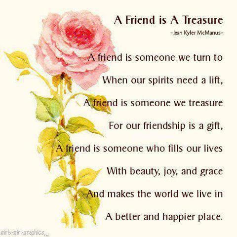 A Friend Is A Treasure Pictures, Photos, and Images for Facebook ...