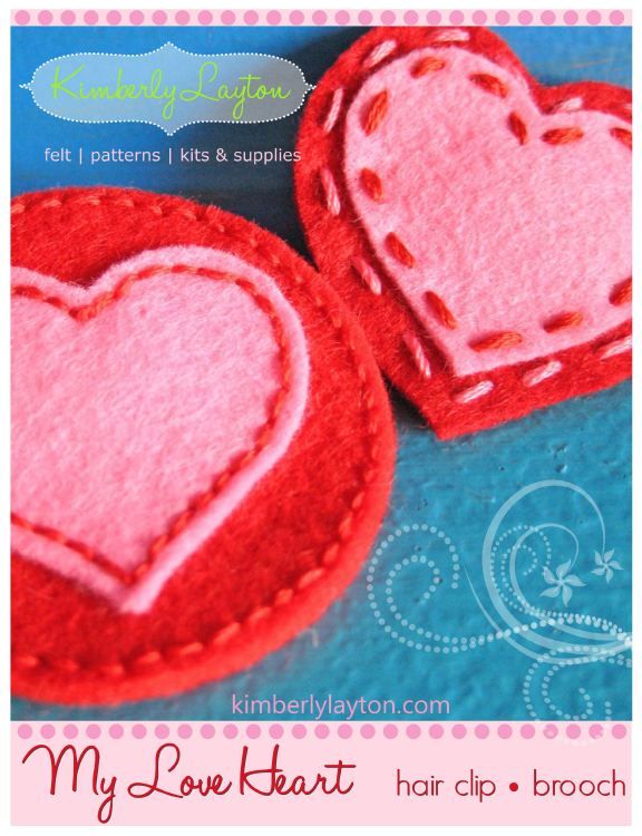 Felt Heart Pattern Pictures, Photos, and Images for Facebook, Tumblr ...