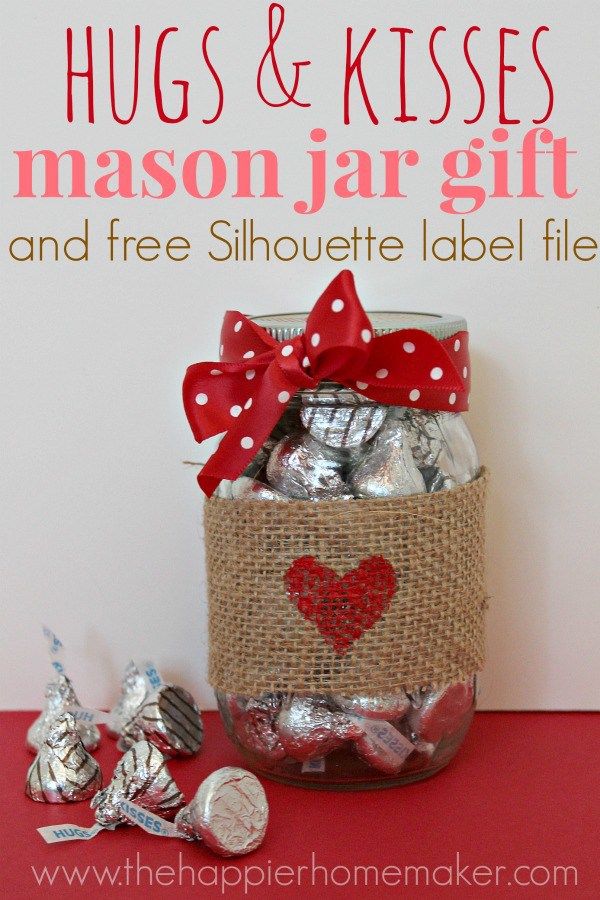 Hugs & Kisses Mason Jar Gift Pictures, Photos, and Images for Facebook ...