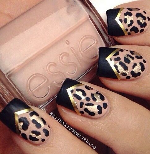 Tan And Black Leopard Nails Pictures, Photos, and Images for Facebook ...