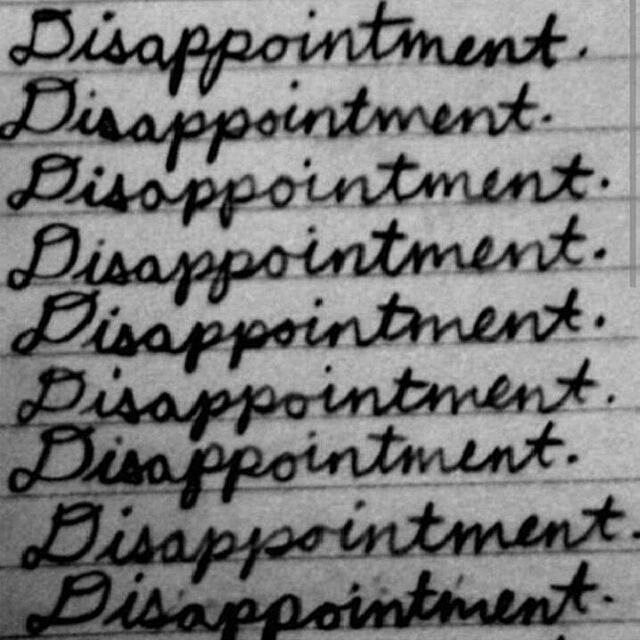 Disappointment Pictures, Photos, and Images for Facebook, Tumblr ...