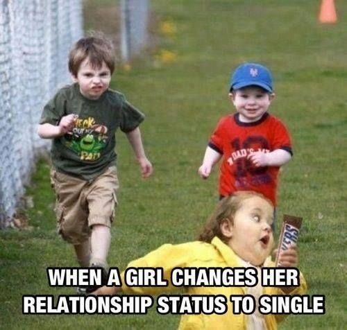 When A Girl Changes Her Relationship Status To Single Pictures, Photos ...