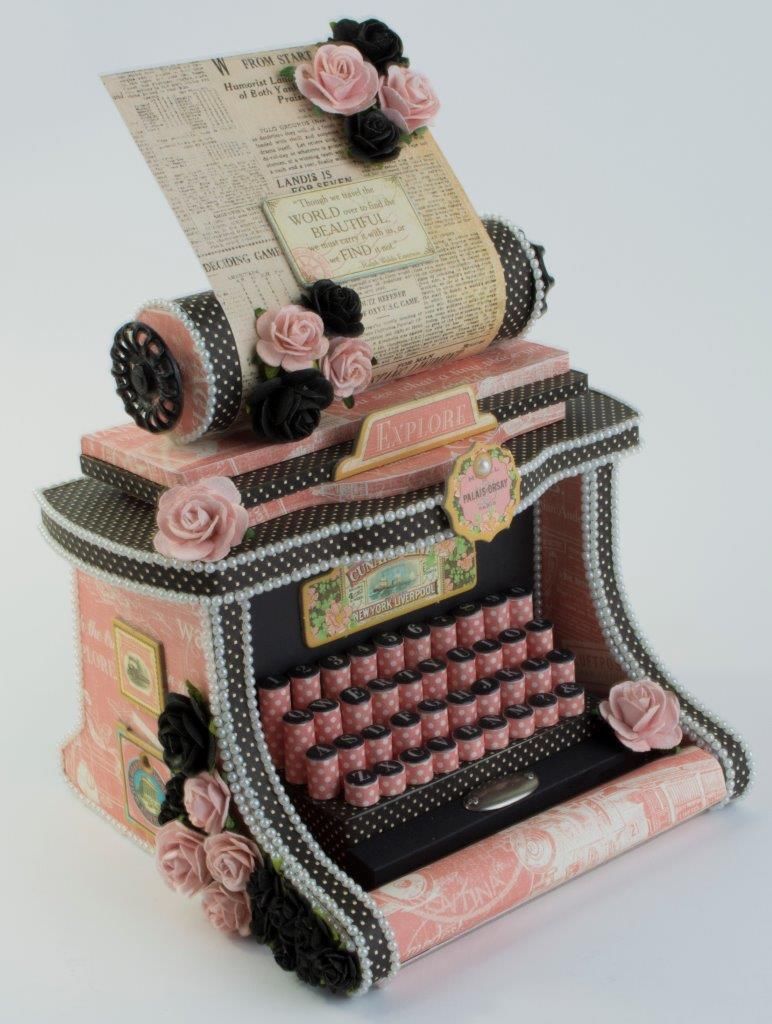 DIY Pretty Typewriter Keepsake Box Pictures, Photos, and Images for ...