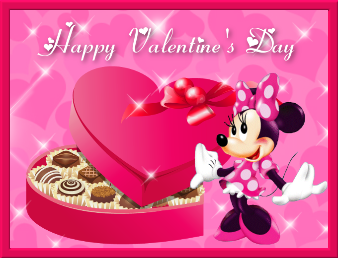 Happy Valentine's Day Minnie Mouse Quote Pictures, Photos, and Images ...