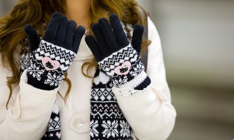Patterned Scarf & Mittens Pictures, Photos, and Images for Facebook ...