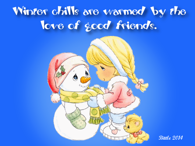 Winter Chills Are Warmed By The Love Of Good Friends Pictures, Photos ...