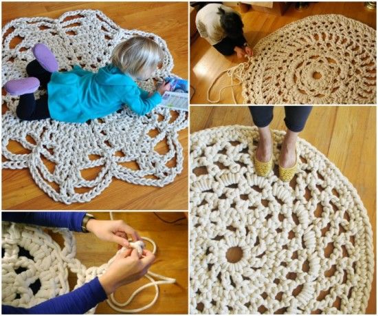 Giant Crochet Doily Rug Pictures, Photos, and Images for Facebook ...