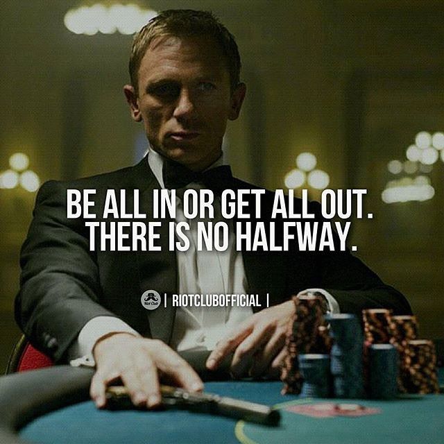 Be All In Or All Out. There Is No Halfway Pictures, Photos, and Images ...