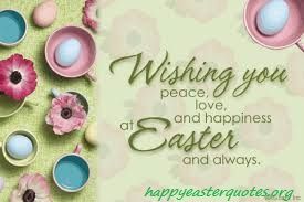 Wishing You Peace, Love And Happiness At Easter And Always Pictures ...