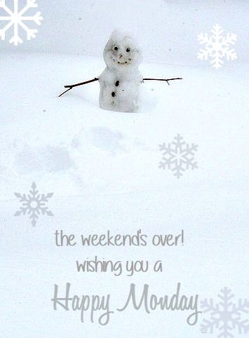 The Weekend IS Over Happy Monday Pictures, Photos, and Images for ...