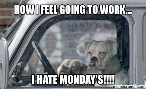 How I Feel Going To Work... I Hate Mondays Pictures, Photos, and Images ...