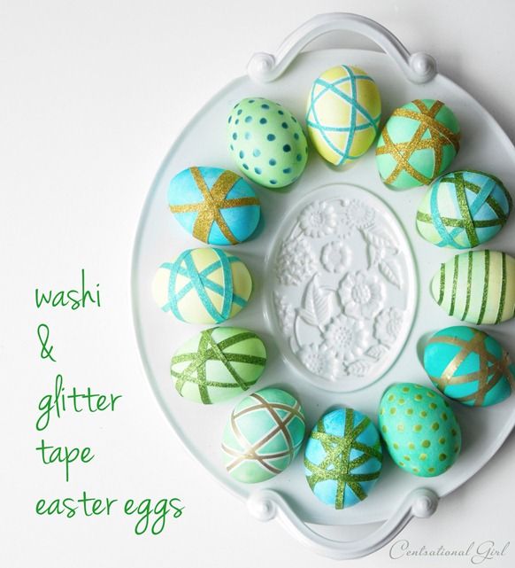 Washi & Glitter Tape Easter Eggs Pictures, Photos, and Images for Facebook, Tumblr, Pinterest ...