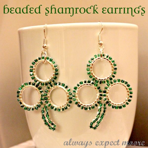 Beaded Shamrock Earrings Pictures, Photos, and Images for Facebook ...