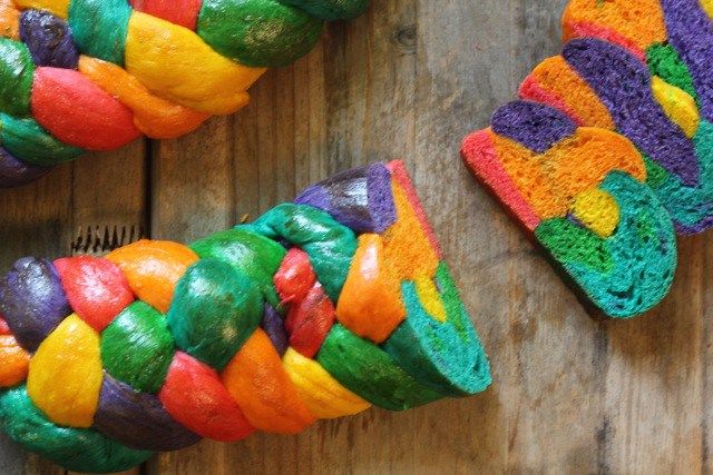 Rainbow Challah Bread Pictures, Photos, and Images for Facebook, Tumblr ...
