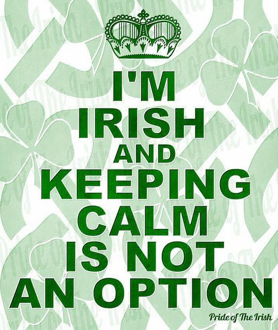 Im Irish And Keeping Calm Is Not An Option Pictures, Photos, and Images ...