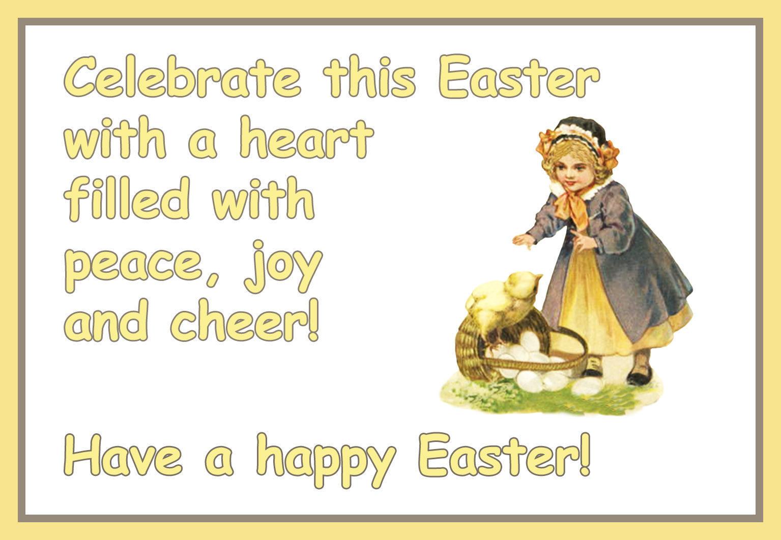 Celebrate This Easter With A Heart Filled With Peace, Joy And Cheer ...