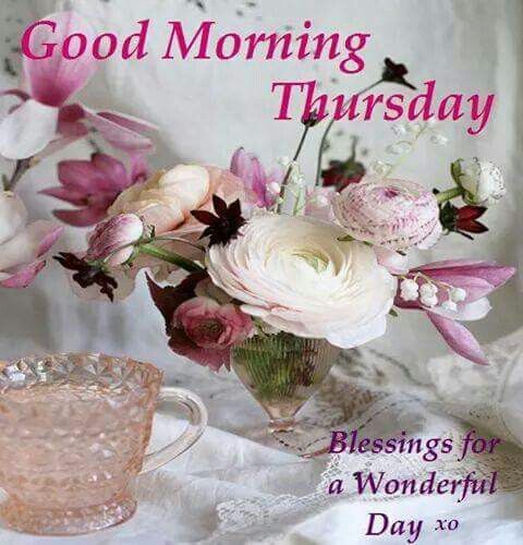 Good Morning Thursday Blessings For A Wonderful Day Pictures, Photos ...