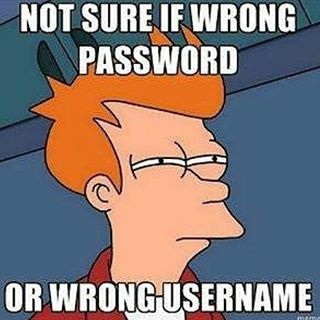 Not Sure If Wrong Password Or Wrong Username Pictures, Photos, and ...