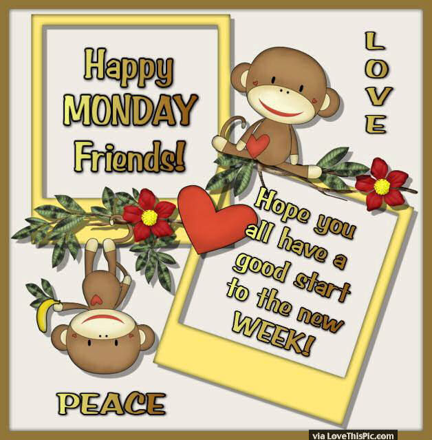 Happy Monday Friends Pictures, Photos, and Images for Facebook, Tumblr ...