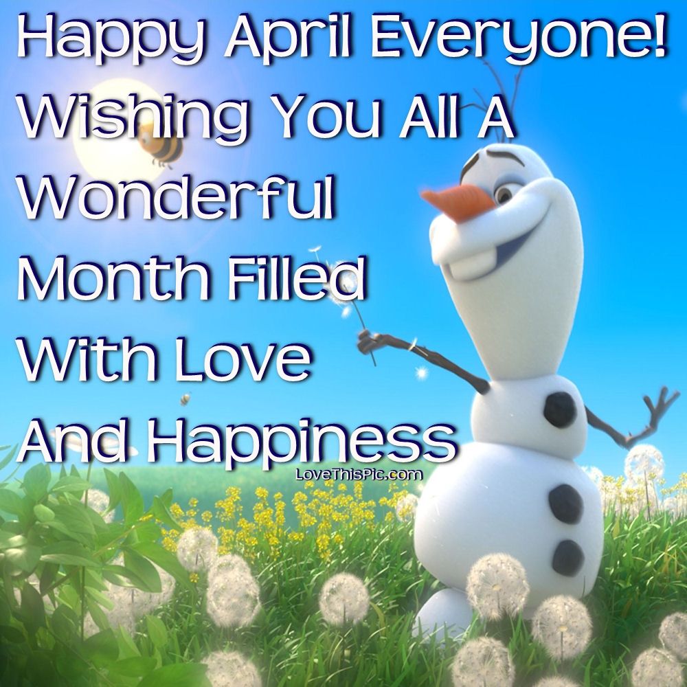 Happy April Everyone! Pictures, Photos, and Images for Facebook, Tumblr ...