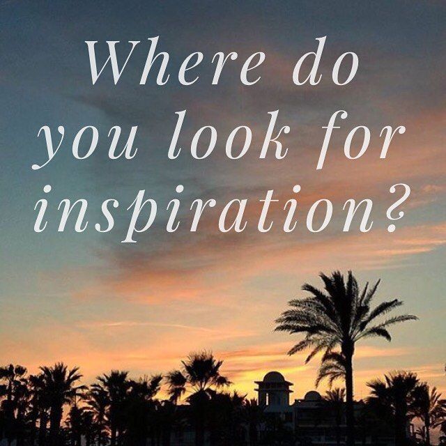 Where Do You Look For Inspiration? Pictures, Photos, and Images for ...